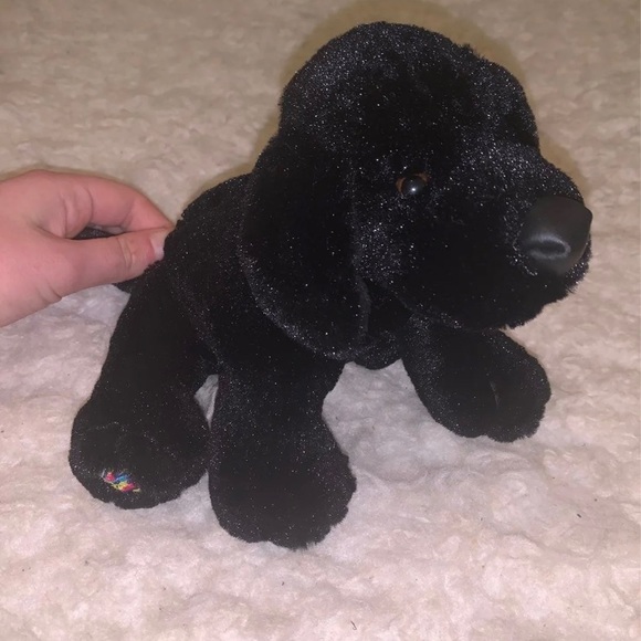 GANZ | Toys | Webkinz Black Labrador Dog Ganz Plush Animal Toy No Code ...